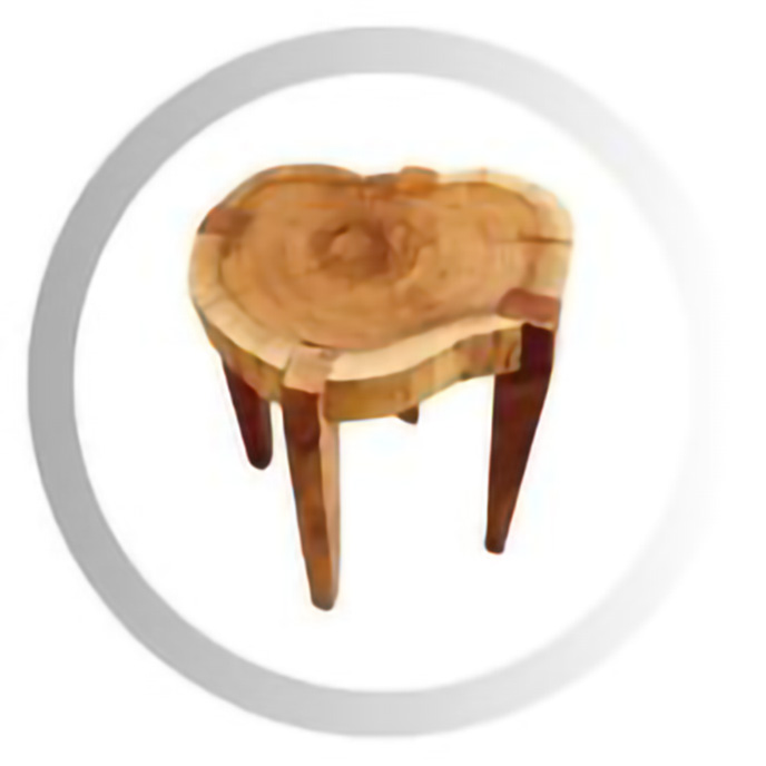 Wood Log Table | Pakistanshandicraft